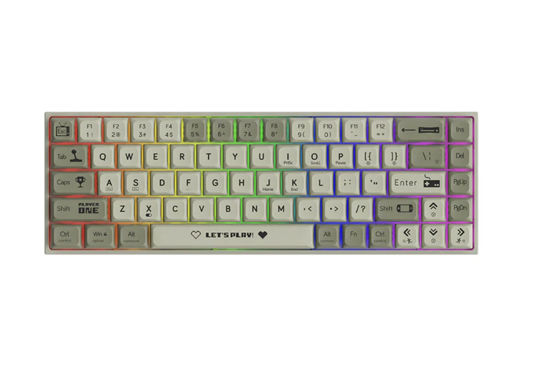 Ajazz AK680 Wired Mechanical Keyboard - Technoholic