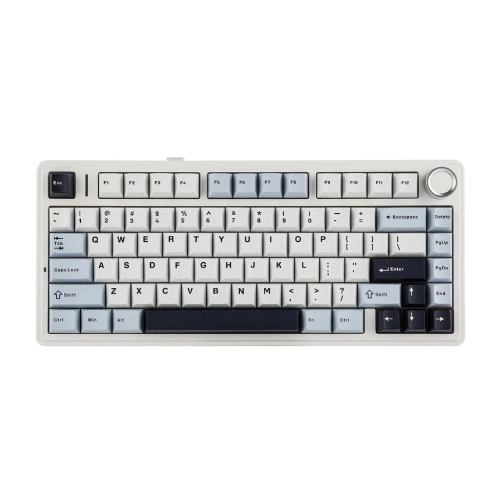 AULA F75 75% Mechanical Keyboard Glaciar Blue Ice Vain Linear Switch ...